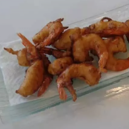 Gros Piments farcis Beignet Créole à la chair à saucisse - Réunion