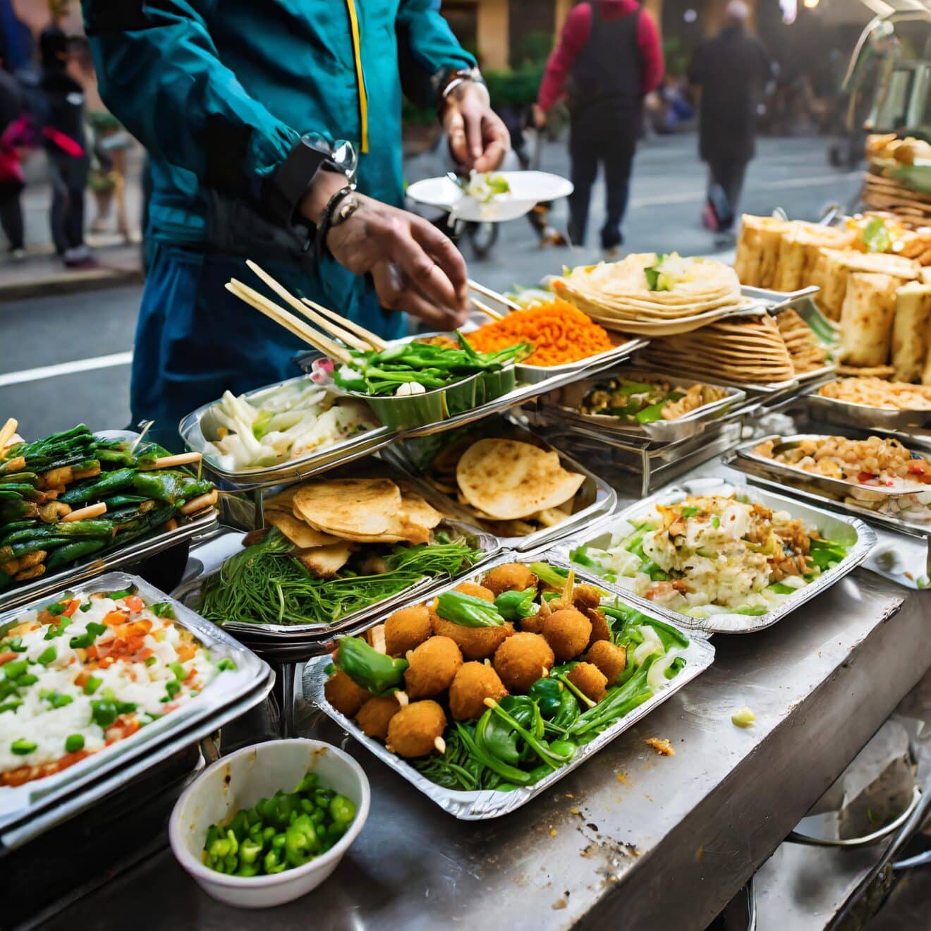La street food végétarienne dans le monde.