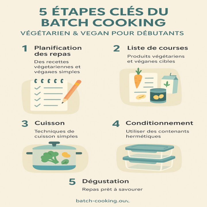 Guide complet batch cooking pour mieux manger sans stress
