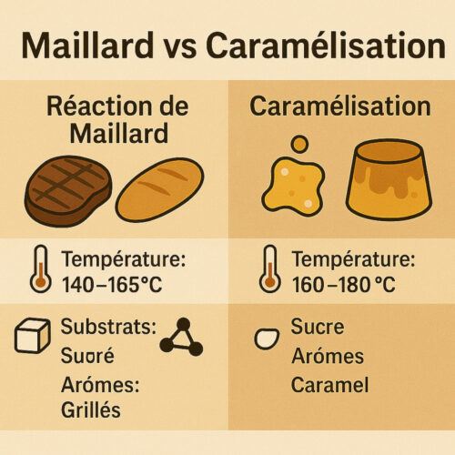 Réaction de Maillard : le secret d'une croûte dorée parfaite