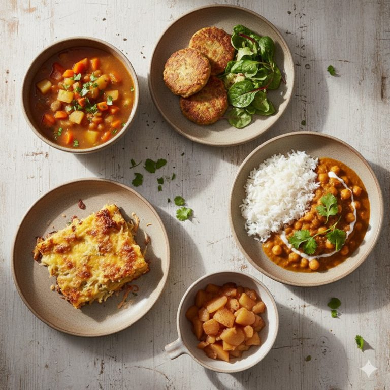 Batch cooking d’hiver : 5 plats maison pour ta semaine